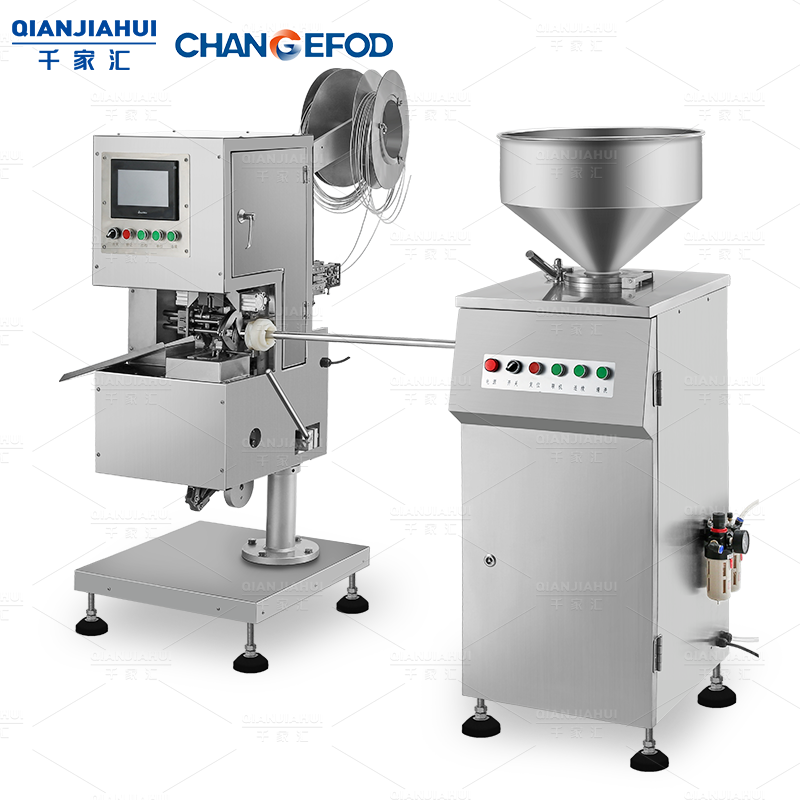 All Stainless Steel Vertical Automatic Sausage Stuffer Machine ...